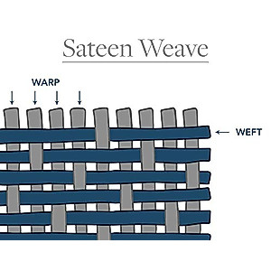 Extra Deep Sheets-Cotton Bed Sheets - 100% Cotton - 400 Thread Count - 22 Inch Extra deep Pocket Fitted Sheet with Elastic All Around (4 Pcs Sheet Set) - (White Stripe - Queen Size)