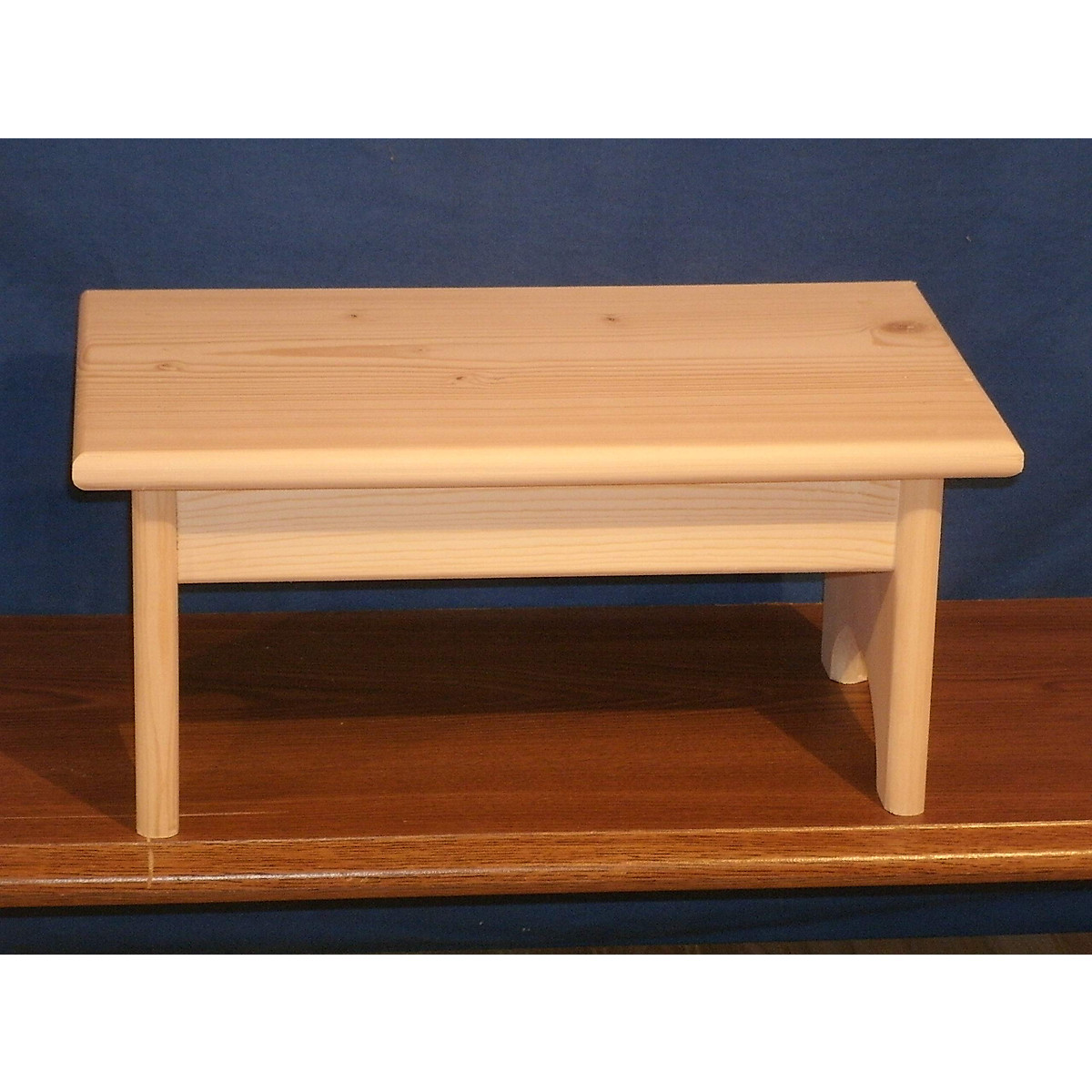 wooden step stool Handmade wood step stool 7 1/2" childrens step stool, rustic wooden step stool