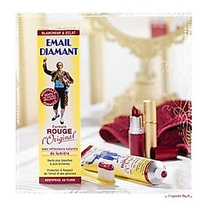 X3 Email Diamant Cosmetic RED Toothpaste - Formule Rouge Original (X3 Tubes)