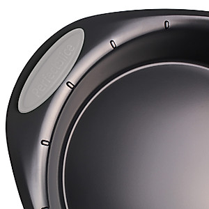 BergHOFF 11Pc Perfect Slice Bakeware Set, Covered Rectangle Cake Pan, Cookie Sheets, Muffin Pan, Loaf Pan, Round, Square and Rectangle Cake Pans, Slicer, Silver & Silver