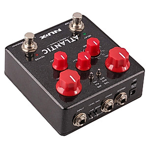 NUX Atlantic Multi Delay and Reverb Effect Pedal with Inside Routing and Secondary Reverb Effects
