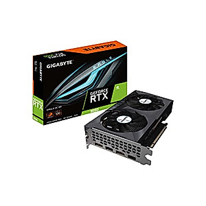 GIGABYTE GeForce RTX 3050 Eagle OC 8G Graphics Card, 2X WINDFORCE Fans, 8GB 128-bit GDDR6, GV-N3050EAGLE OC-8GD Video Card