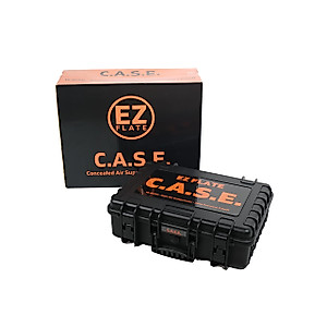 EZ FLATE C.A.S.E. 12 Volt Air Compressor Built Into Heavy Duty Case | Dual Air Compressor | 10.6 CFM | Offroad Air Compressor 4x4 |150 PSI | Portable Inflator With Pressure Gauge