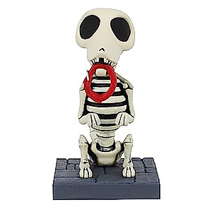 Spirit Halloween Tim Burton’s Corpse Bride Scraps Bobblehead Statue | Officially Licensed | Halloween Décor