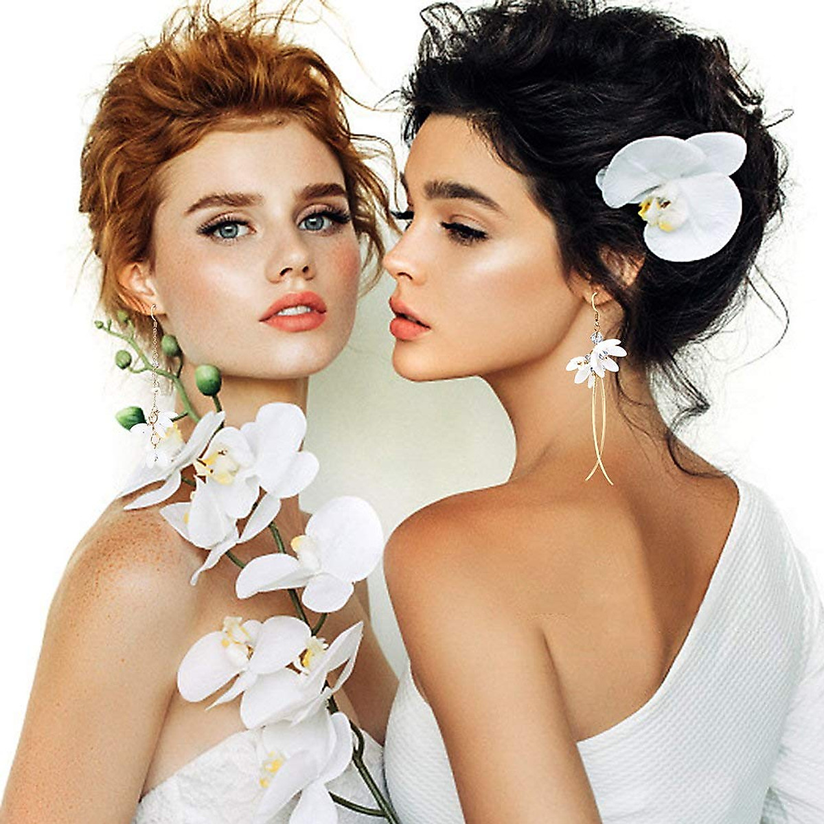 TERRYYO Women's Dangle Earrings - 3 Pairs, Hypoallergenic, Stainless Steel, 14K Gold Plated, Lightweight, Easy to Wear, Ideal for Any Occasion