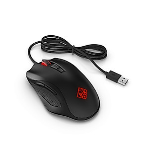 OMEN by HP Wired USB Gaming Mouse 600 (Black/Red)
