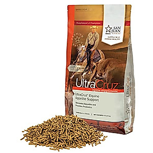 UltraCruz Equine Appetite Booster Supplement for Horses, 10 lb, Pellet (80 Day Supply)