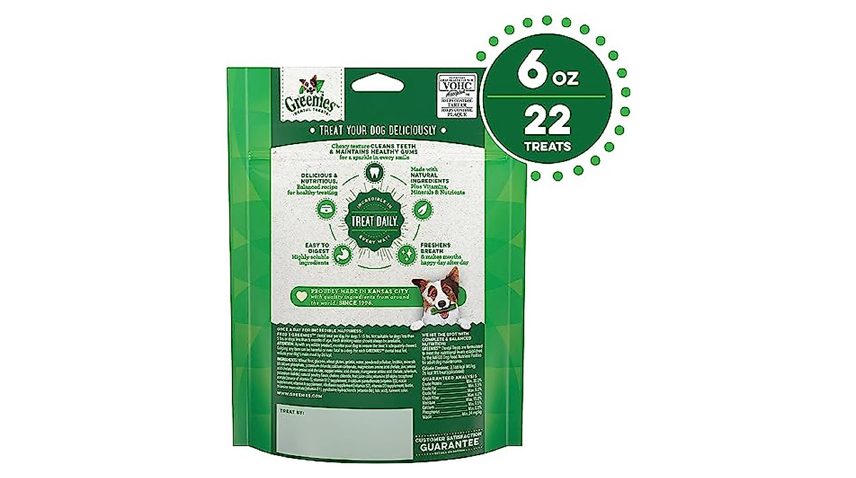 Greenies Treats for Dogs | Dental Chews for Small Breeds (2 Pack)