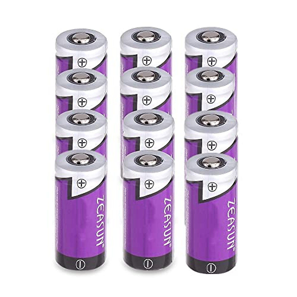 123A Battery for Arlo,12 Pack Batteries and LCD Display Charger with Arlo Wireless Cameras Certified Works with Arlo VMS3130 VMC3030 VMK3200 VMS3330 3430 3530 Cameras and More