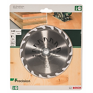 Bosch DIY 2609256849 Precision Circular Saw Blade 140 x 2 x 20/12.7 with 18 Teeth