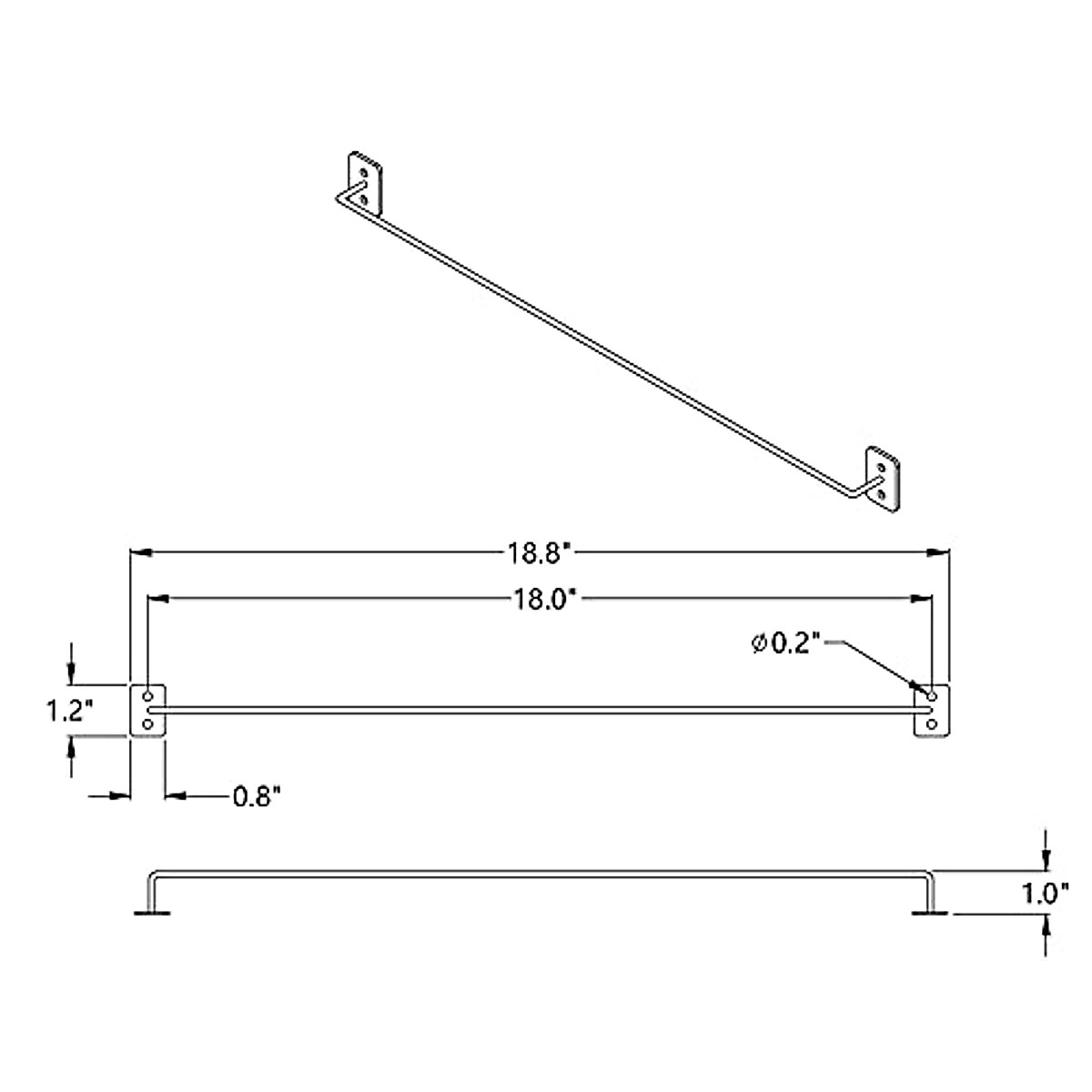 FixtureDisplays® Up to 6.25" Wide 12-Pocket Adjustable Display Rack, Wall Mounted Greeting Post Card Christmas Holiday Card Holders White Bars Silver Pockets 11608-WHITE-TRIPLE-NPF-SL