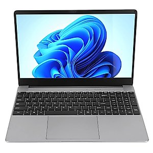 Bewinner 15.6In Laptop,for Intel I7 CPU Laptop Computer,1920x1080 FHD Screen Portable Laptop,Ultra Thin and Large Capacity Storage Computer with Backlit Keyboard for Windows10