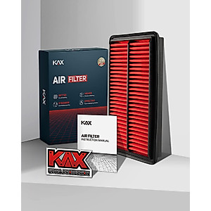 KAX Premium Engine Air Filter, GAF032 (CA12061) Replacement for Honda Pilot 2016-2023, MDX 2016-2020, Odyssey 2018-2023, Passport 2019-2023, Ridgeline 2017-2023, Acura TLX 2021-2023