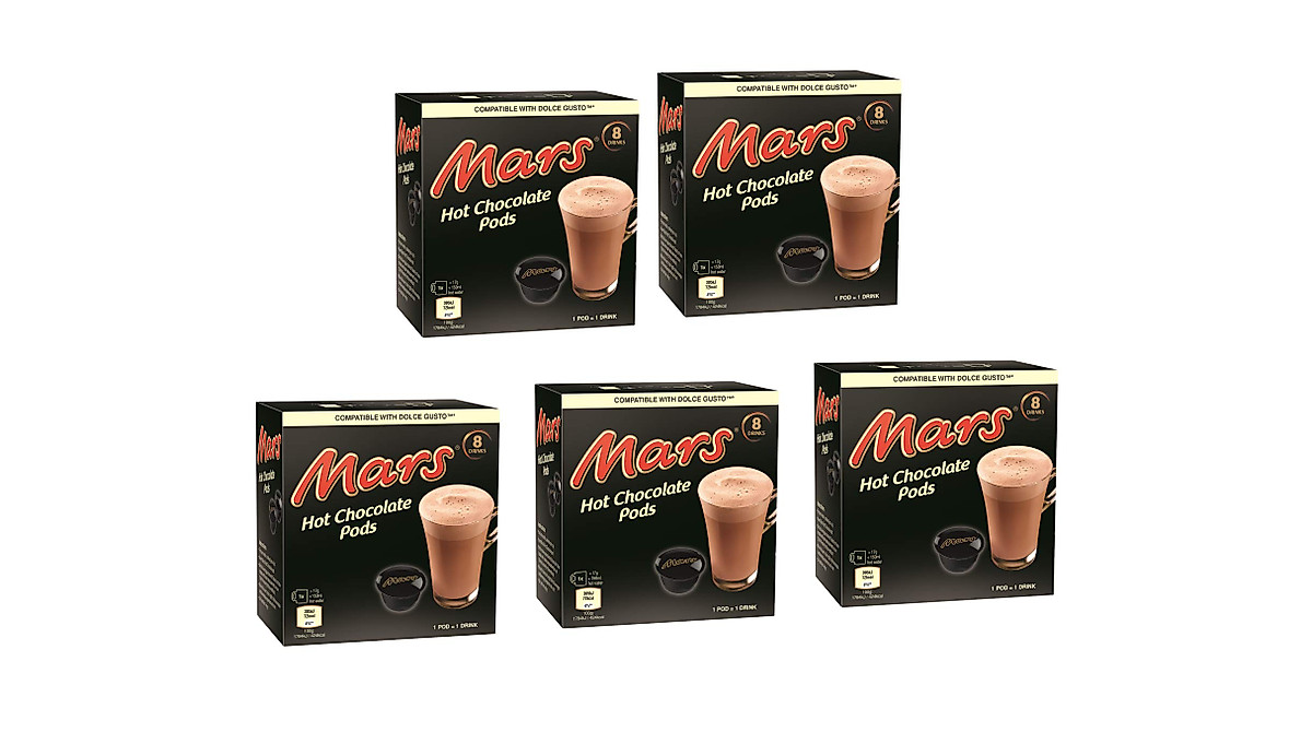 Dolce Gusto Chocolate Capsules - Mars Hot Chocolate Pods