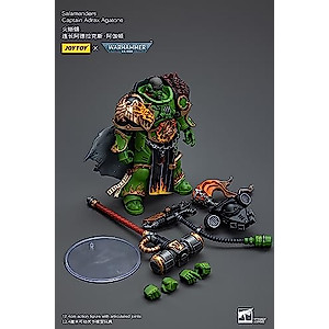 JoyToy Warhammer 40K: Salamanders Captain Adrax Agatone 1:18 Scale Action Figure