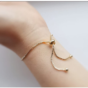 Forget-Me-Not Pressed Wildflower Bracelet | Personalized Handmade Bracelet | Real Wildflowers Bracelet | Alaska State Flower Bracelet | Gold Pressed Flower Bracelet | Gift For Her