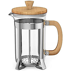 Upromax French Press 8-Cup Coffee Makers, Heat-Resistant Borosilicate Glass
