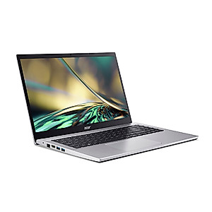 acer Aspire 3-15.6" Full HD 1920 x 1080 Laptop Intel Core i5-1235U 1.30GHz 8GB RAM 256GB SSD W11H A315-59-53ER Silver HDMI (Renewed)