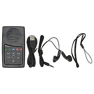 Audio Bible Player, Electronic Bible Reader, Portable Solar Charging Bible Reader E Book Reader Intelligent Ereader for Bible Listeners, Built in 8G Capacity (English KJV with French with Aramaic)