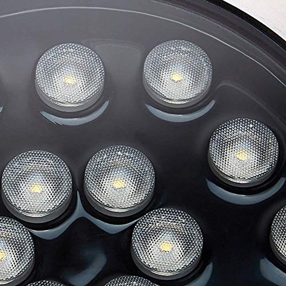 Outdoor In-Ground Lights 12W Increases Home Security Recessed Garden Park Lawn Pathway Lighting LED Underground Light Landscape Features Super Bright Well Light (Color : Warm Light)