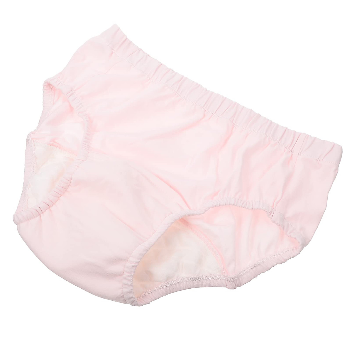 Adult Diapers Cotton Underwear Leak Diapers Adult Cloth Diaper Cover Active Waterproof Leakproof Pants for Adults Elderly Pink XL