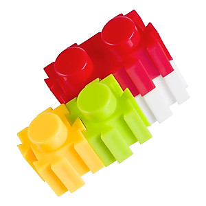 Toysmith Clever Connecters Building Blocks, Includes 50 Bricks