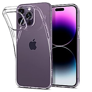 Spigen Liquid Crystal [Anti-Yellowing Technology] Designed for iPhone 14 Pro Case (2022) - Crystal Clear
