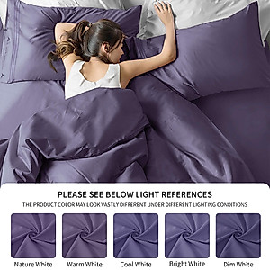 Twin Size Bed Sheets Set - - 1800 Thread Count Deep Pocket to 14 inches Mattress 3 Piece - Premium Bedding Sheets & Pillowcases Collection - Extra Soft