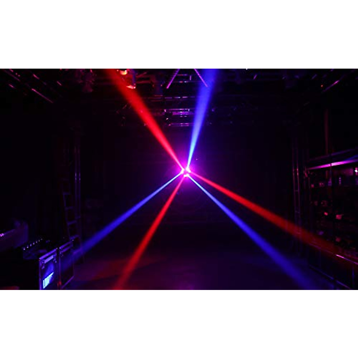 HSL Moving Head DJ Lights Beam Light RGB DJ Stage Light DMX512 Sound Activated Disco Party Pub Wedding Christmas Stage Lighting DJ Equipment