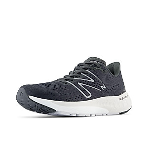 New Balance Women's W880K13 Running Shoe, Blacktop/Black/Silver Metallic, 6.5 Wide