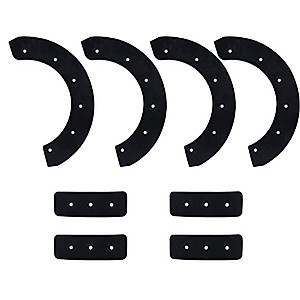 Ganivsor Replacement Snowthrower Rubber Paddles Set for fits Murray 57121MA 1687312sm 302565 302565MA