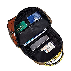 Pobecan Angry Anime Beavers Backpack Funny Laptop Back Pack Book Bag Hiking Outgoing Daypack For Women Mens