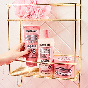 Soap & Glory Original Pink The Scrub Of Your Life Exfoliating Body Scrub - Smoothing & Buffing Body Scrub - Rose & Bergamot Body Polish - Brightening Body Scrub with Shea Butter & Vitamin E (200ml)