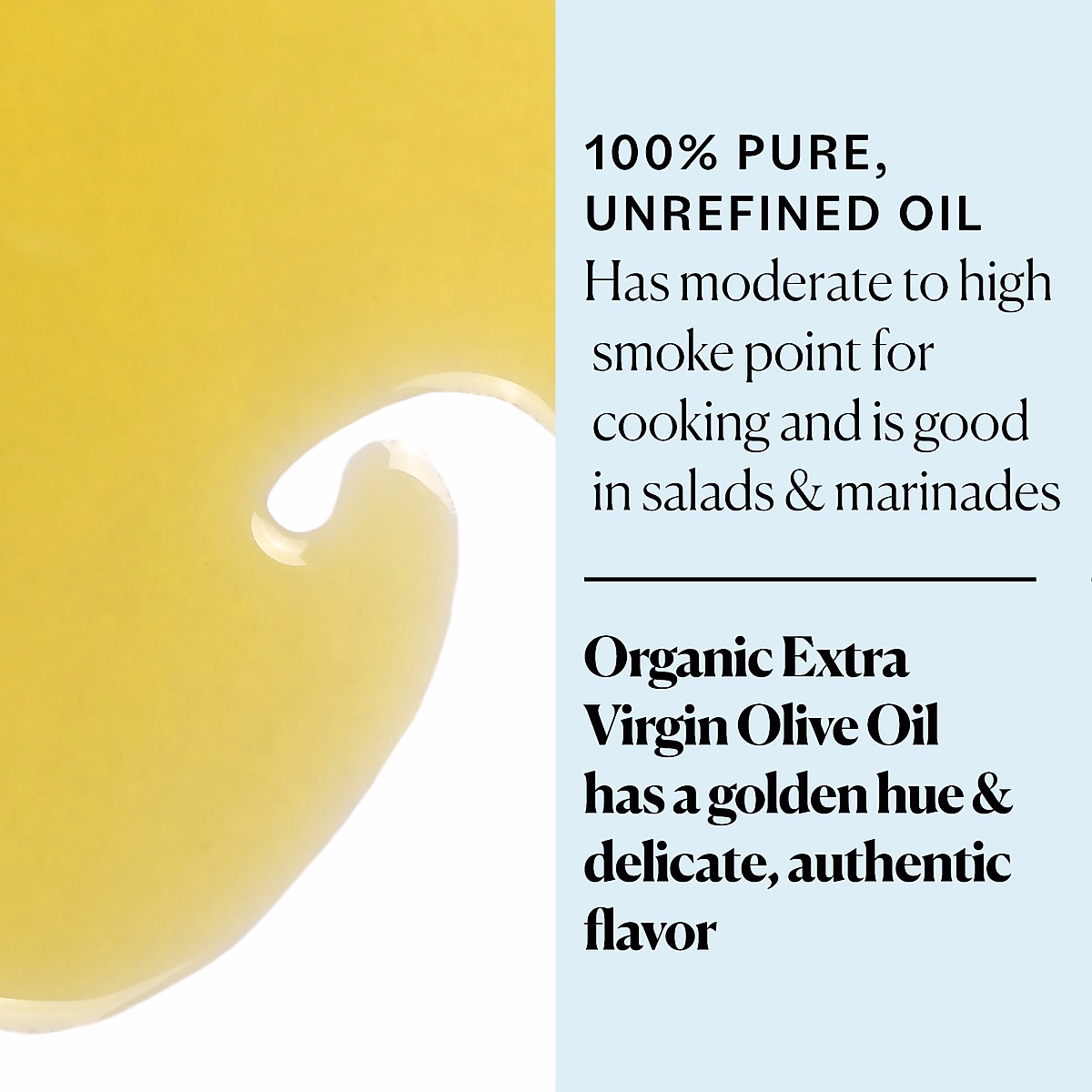 Sky Organics Organic Extra Virgin Olive Oil for Cooking, 100% Pure & Cold Pressed USDA Certified and Unfiltered, Bright, Fresh Autentic Flavor, Sourced from Small Organic Farmers in Greece, 16.9 fl oz