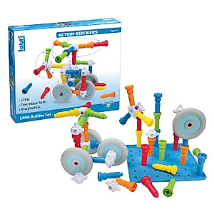 PlayMonster Lauri Action-Stackers - Little Builder Set