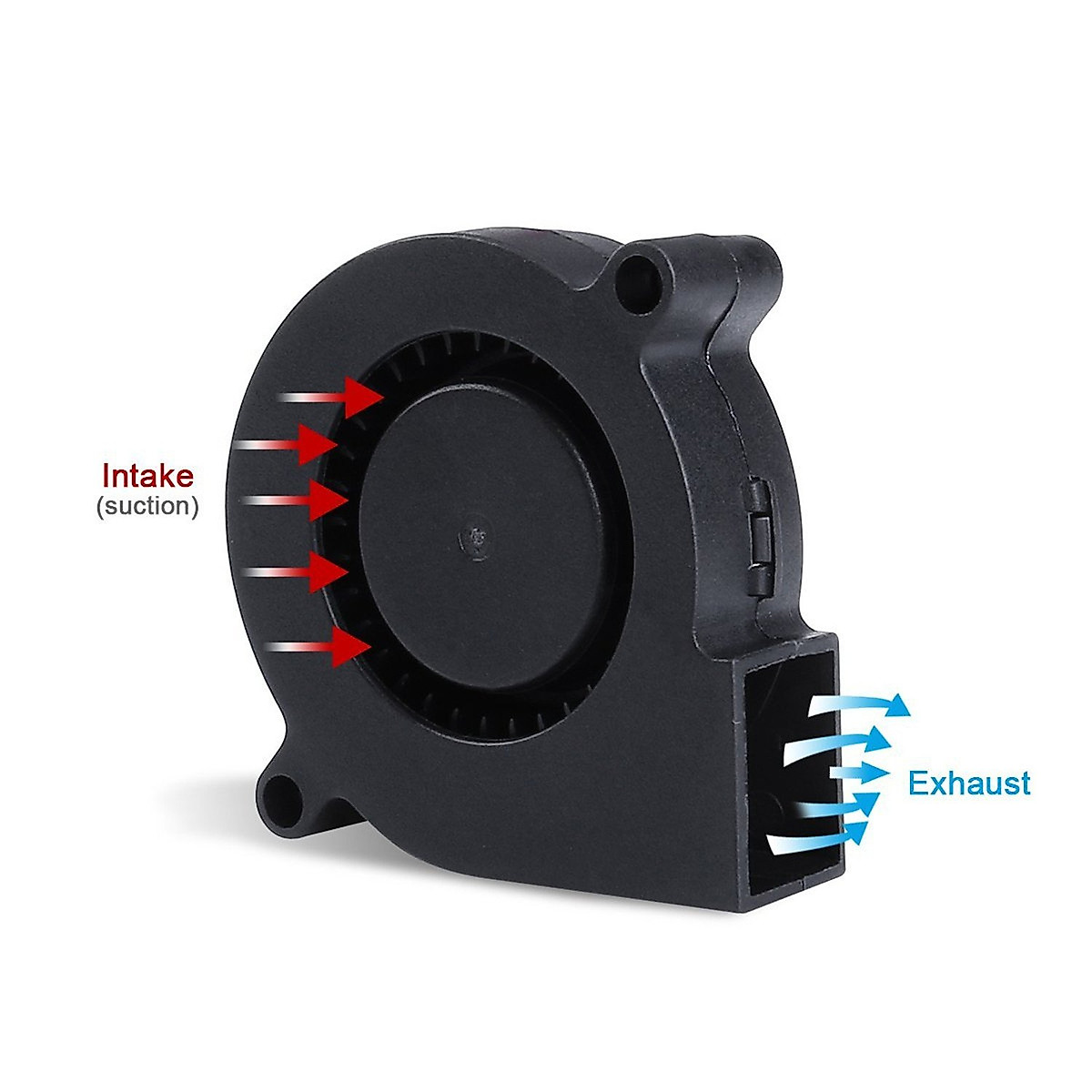 SoundOriginal 12V DC Brushless Blower Cooling Fan 50x50x15mm,for 3D Printer Humidifier Aromatherapy and Other Small Appliances Series Repair Replacement (12v Dual Ball Bearing 2pack)