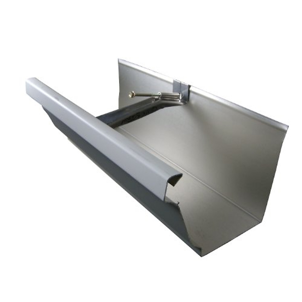 6" Aluminum Heavy Duty Hang Fast Hidden Spouting Gutter Hanger (10 pack)