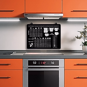 Stove Cover Stove Covers For Electric Stoves Foldable Multipurposeglass Top Protector Thick Natural Rubber Anti-Slip Coating Expands Usable Space (27.9x20 Black)