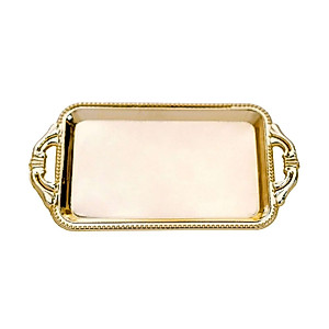 Efavormart 12 Pack - 4" Gold Rectangular Mini Candy Display Tray Favors for Wedding, Bridal Shower, Baby Shower, Birthday, Candy Jars Decorations