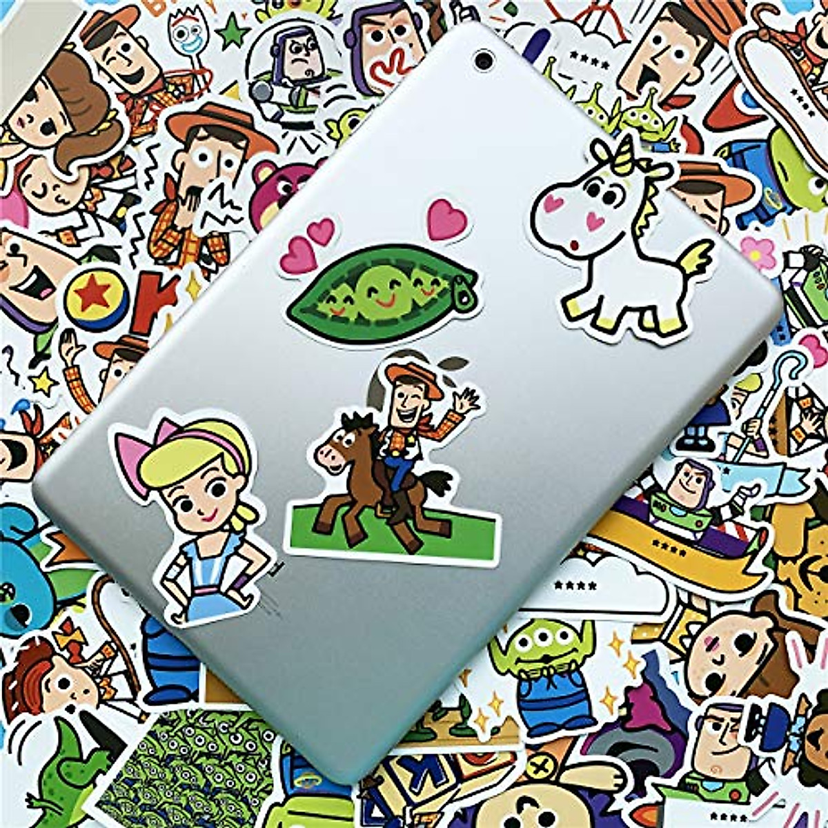 50 PCS Toy Story Waterproof Stickers，Laptop and Water Bottles Stickers Set for Decorating--for Water Bottles Skateboard Laptop Suitcases Car Bumper，Suitable for Teenagers, Girls, Boys, kid (Toy Story)