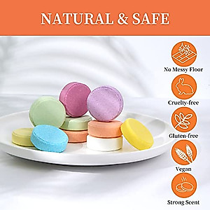 Blahhey Shower Steamers Aromatherapy, Shower Bombs Self Care and Relaxation Shower Steamer, Stress Relief and Relaxation Bath Gifts for Women and Men