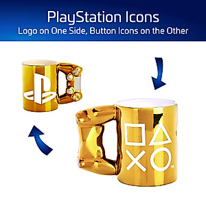 Paladone Playstation Controller Mug (Gold)