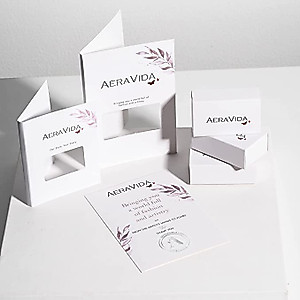 AeraVida Sleek Double Chevron Curved Wave .925 Sterling Silver Band Ring (9)