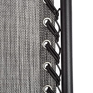 Pure Garden Folding Lounging Chair, Grey