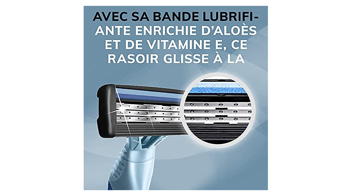 BIC Flex 3 Men’s Disposable Razors - Smooth & Comfortable Shave