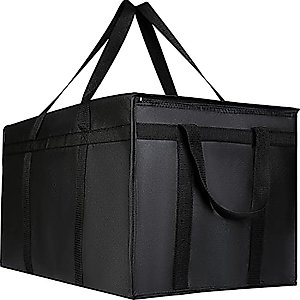 musbus Additional Bottom Plate XXXL Insulated Food Delivery Bag Cooler Bags heavy duty Catering Therma for doordash Keep Food Warm