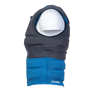 Mens Neoprene Wakesurf Comp Vest - Designed Exclusively for Wake Surfing, but Great for All Other Watersports Activities! (Cobalt, Small)