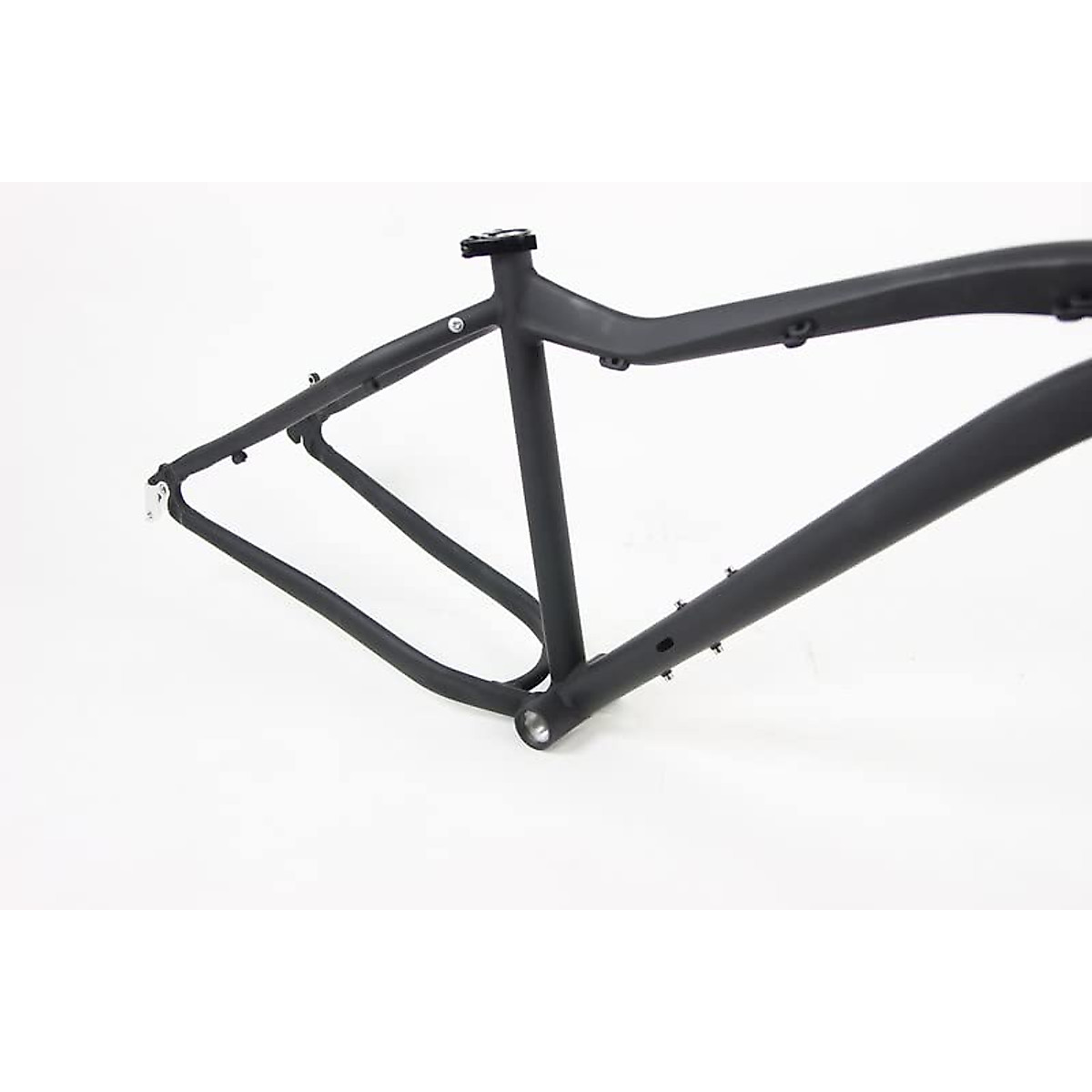Motobecane Boris Fat Bike Frame Frameset Rigid Fork Unbranded Mountain Bike for 26 Inch Wheels (15" fists most riders 5'5" to 5'8" tall)