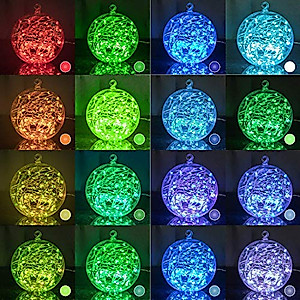 Minetom Color Changing Fairy String Lights: 66 Feet 200 Led Waterproof Twinkle Lights with Remote and Plug and 4 Light Modes for Craft Bedroom Ceiling Wedding Christmas 16 Colors