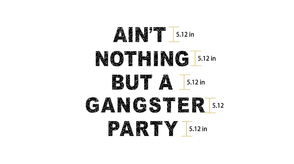 alexkike Glitter Black Gangster Party Banner for 90s Hip Hop Decor